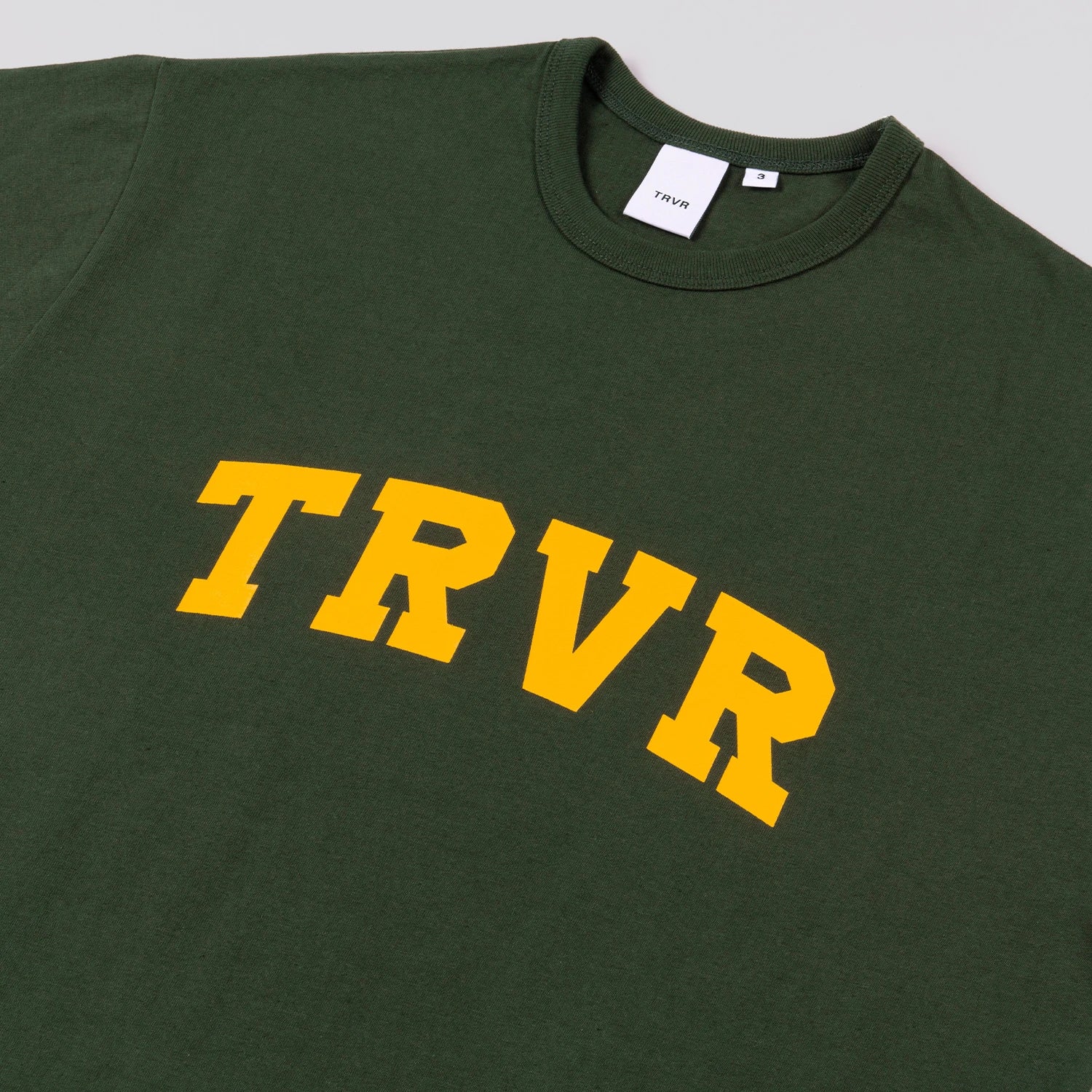 Short Sleeve U-Graphic Deep Green/Yellow – TRVR